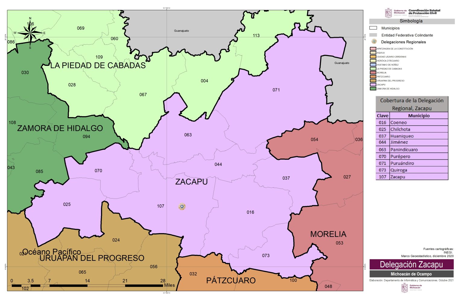 PCIVIL | Delegación Regional Zacapu